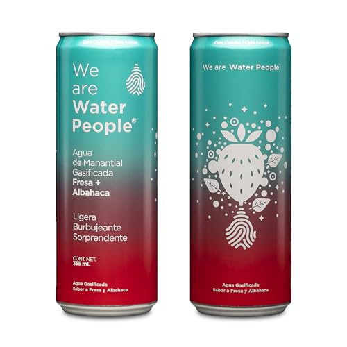 Water People Sparkling Water (Agua de Manantial) - Agua Gasificada ...
